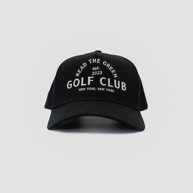 Club Cap | Black - Read The Green